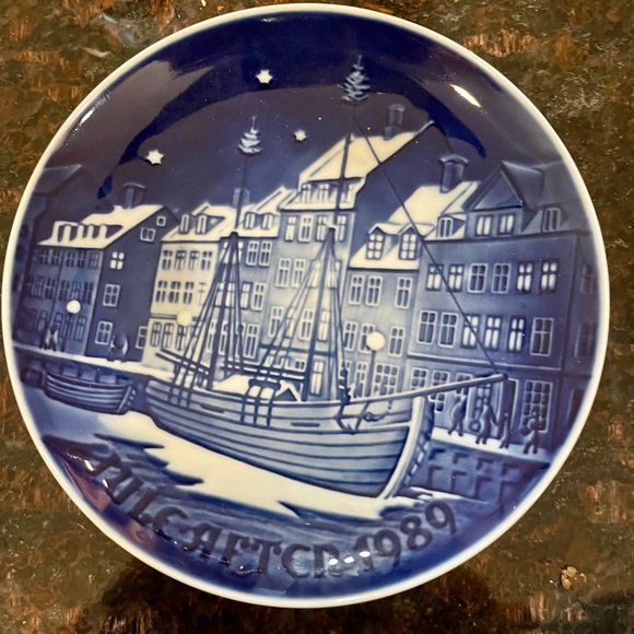 Bing & Grandhal | Art | Bg Copenhagen 989 Plate Denmark Jule After The ...